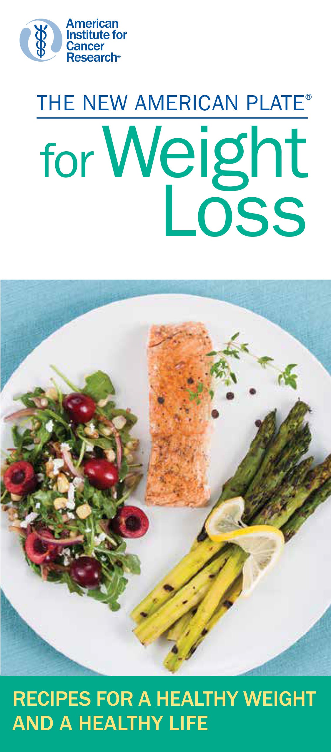 The New American Plate for Weight Loss (Pack of 25) – AICR